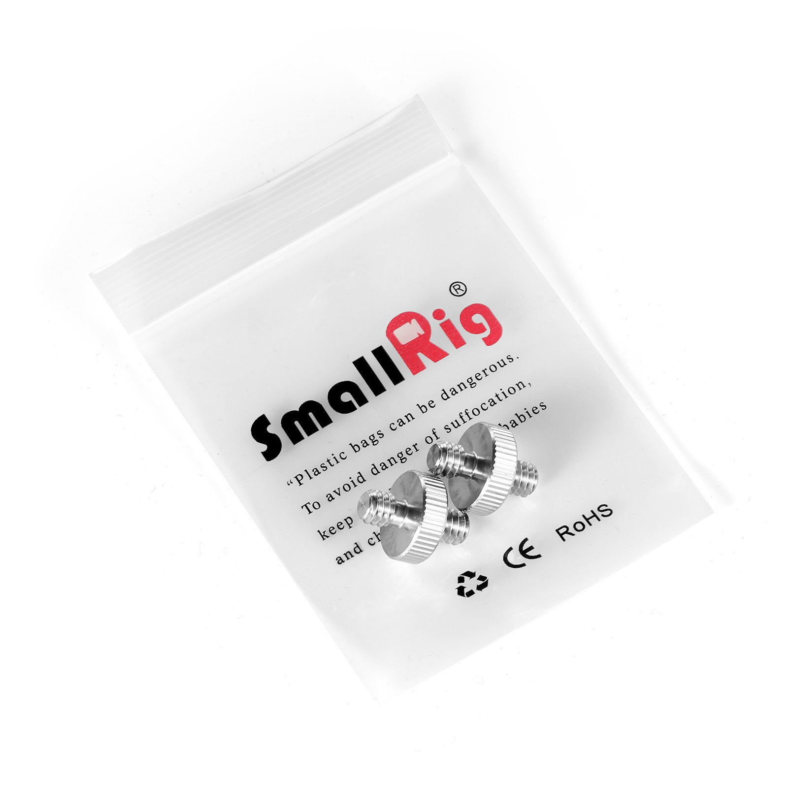 SMALLRIG 1/4 Male to 1/4 Male Threaded Screw Adapter (2PCS) - 828