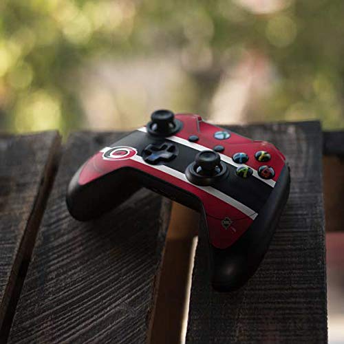 Skinit Decal Gaming Skin Compatible with Xbox One Elite Controller - Officially Licensed NHL Carolina Hurricanes Jersey Design
