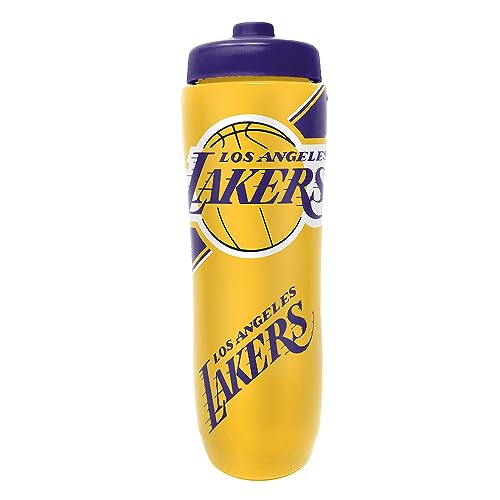 Party Animal NBA Los Angeles Lakers Squeezy Water Bottle