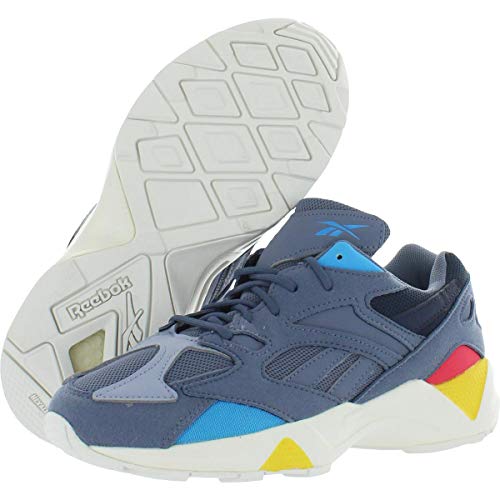 Reebok Women's AZTREK 96 Sneaker, Indigo/Cyan/Hype Pink, 7.5 M US