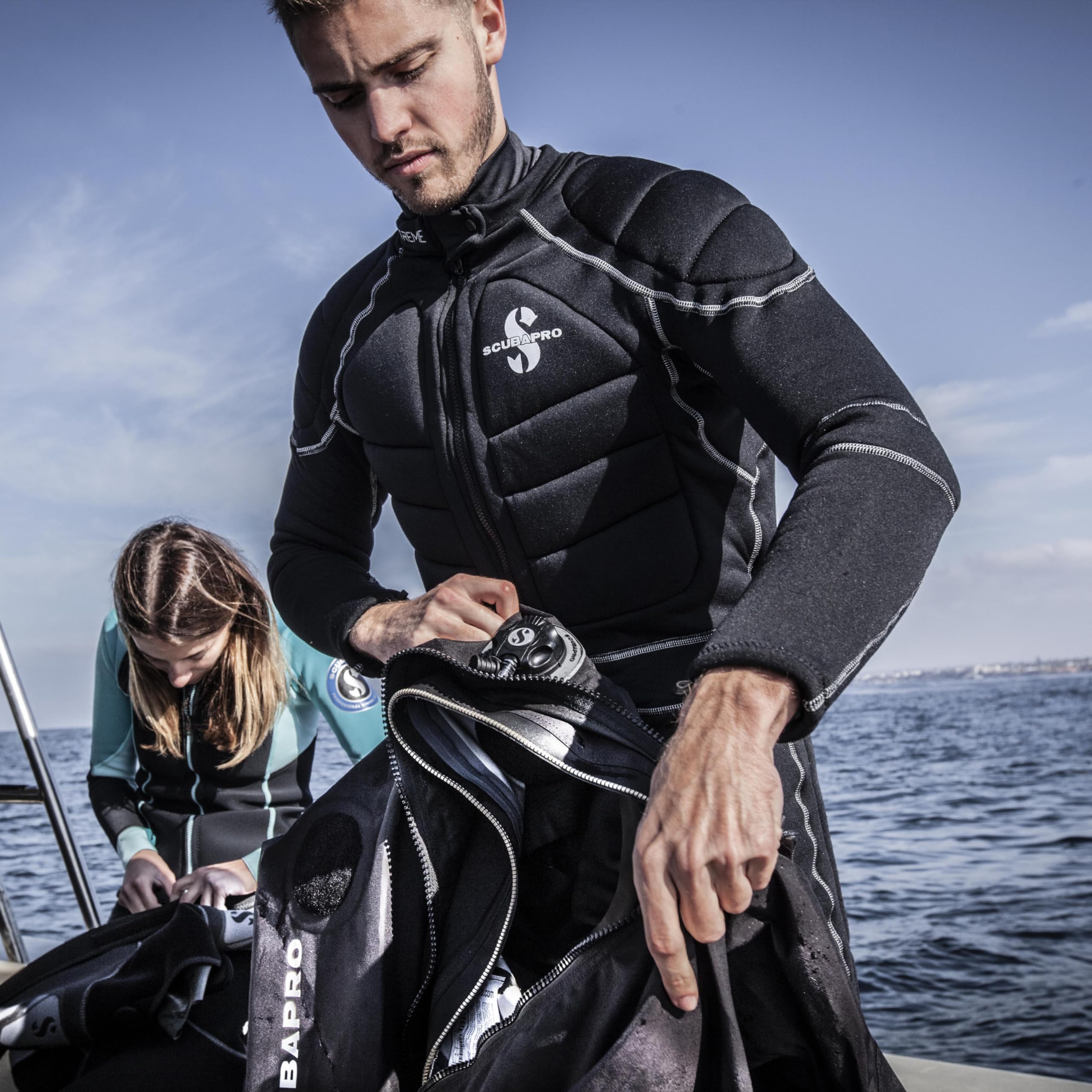 SCUBAPRO K2 Extreme One-Piece Men’s Diving Undersuit (Extra Large)