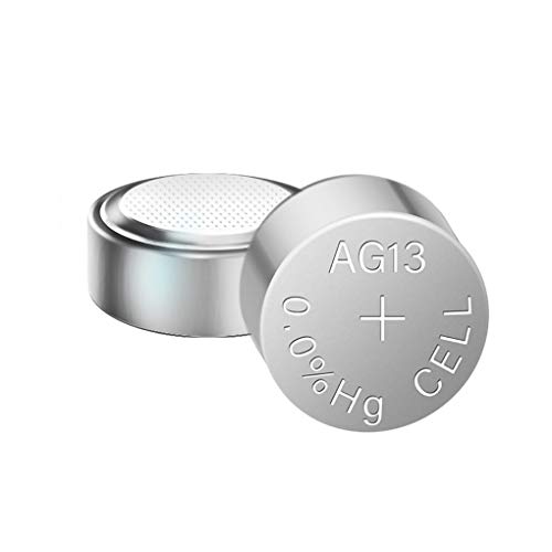 SKOANBE 10PCS AG13 LR44 303 A76 357 SR44 1.5V Battery Button Coin Cell Batteries