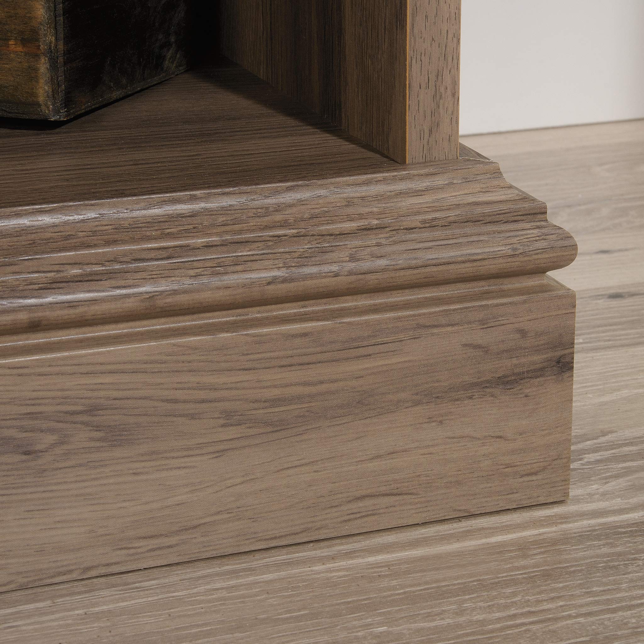 Sauder Barrister Lane Storage, L: 34.41" x W: 16.77" x H: 36.02", Salt Oak Finish