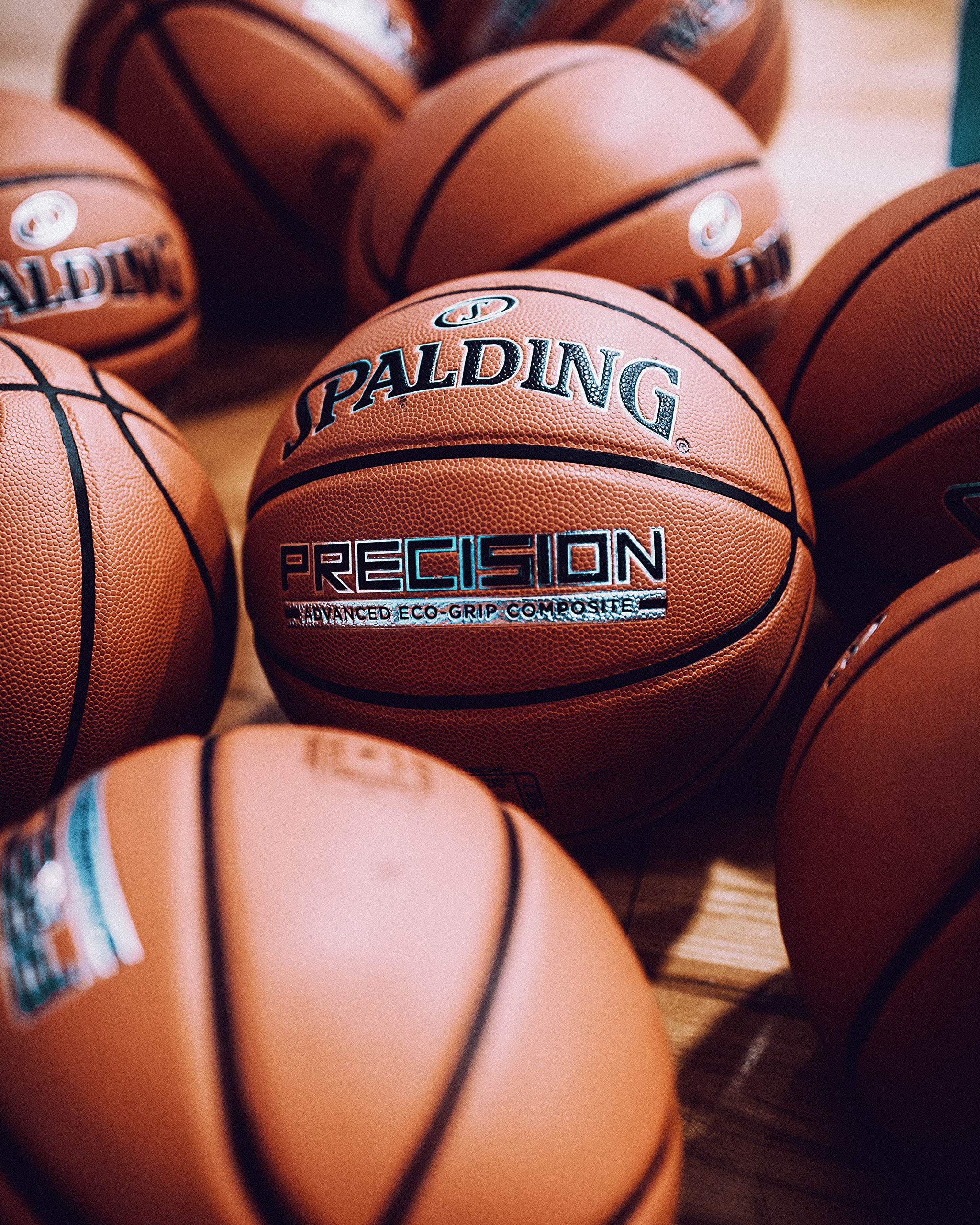 Spalding Precision TF-1000 Indoor Game Basketball - 28.5"