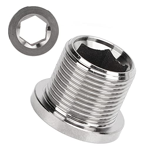 Shanrya Crank Arm Bolts, Lightweight Practical Bike Bolts Firm High Toughness for Bicycles for Road Bikes for Mountain Bikes
