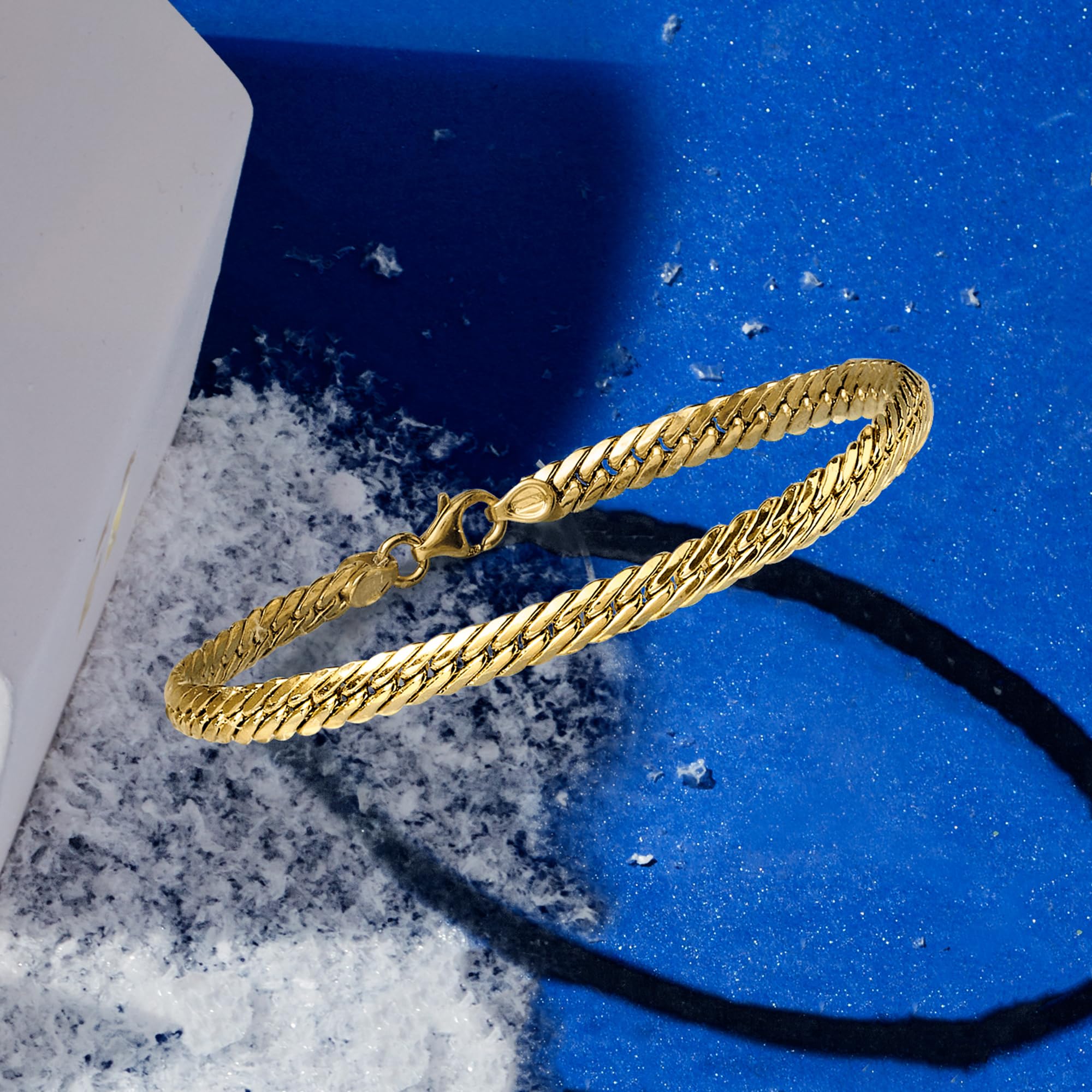 Ross-Simons Italian 14kt Gold Cuban-Link Bracelet