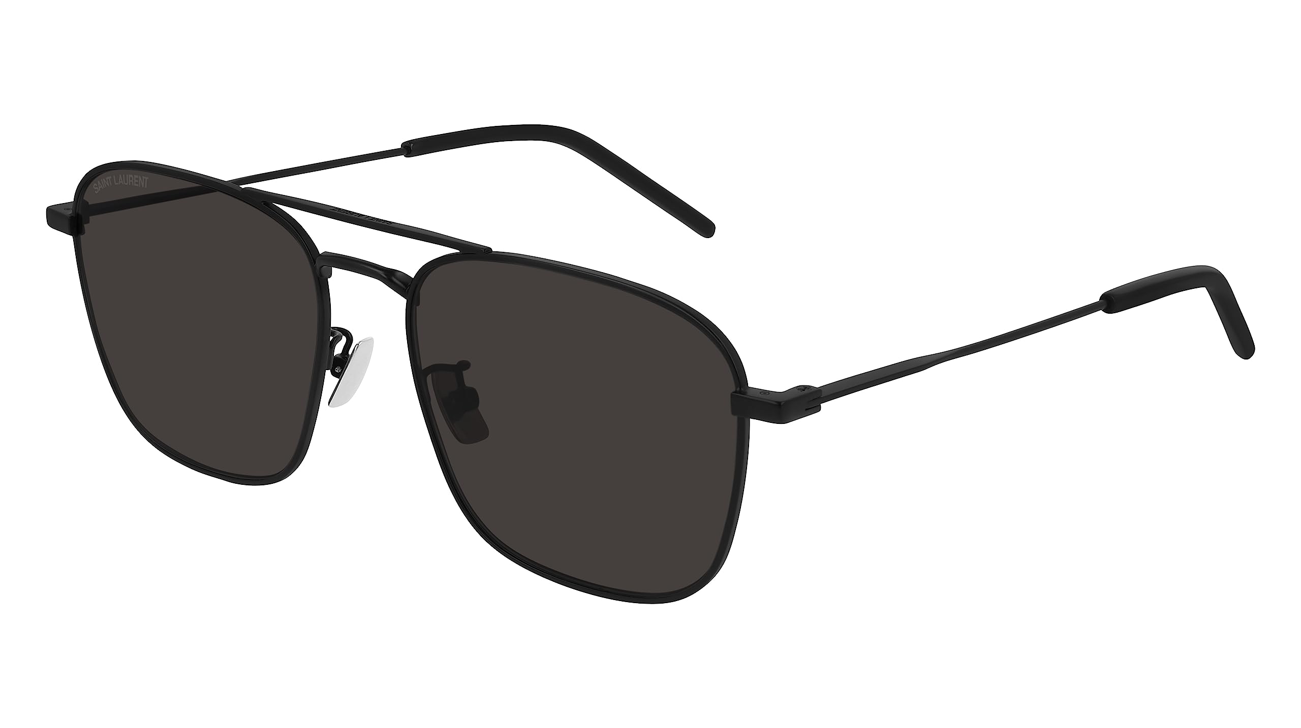 Saint Laurent SL309 002 Black SL309 Pilot Sunglasses Lens Category 3 Size 56mm