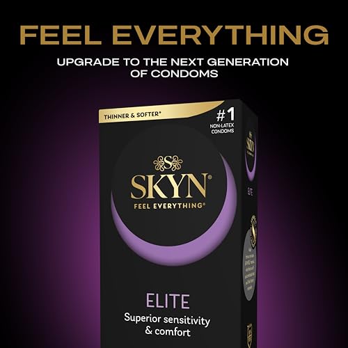 SKYN Elite β 36 Count β Ultra-Thin, Lubricated Latex-Free Condoms