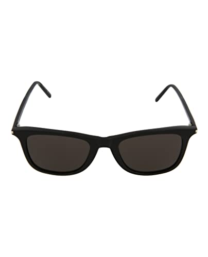 Saint Laurent Square/Rectangle Sunglasses Black Black Black Luxury Eyewear Made In Italy Acetate Frame Designer Fashion for Everyday Luxury