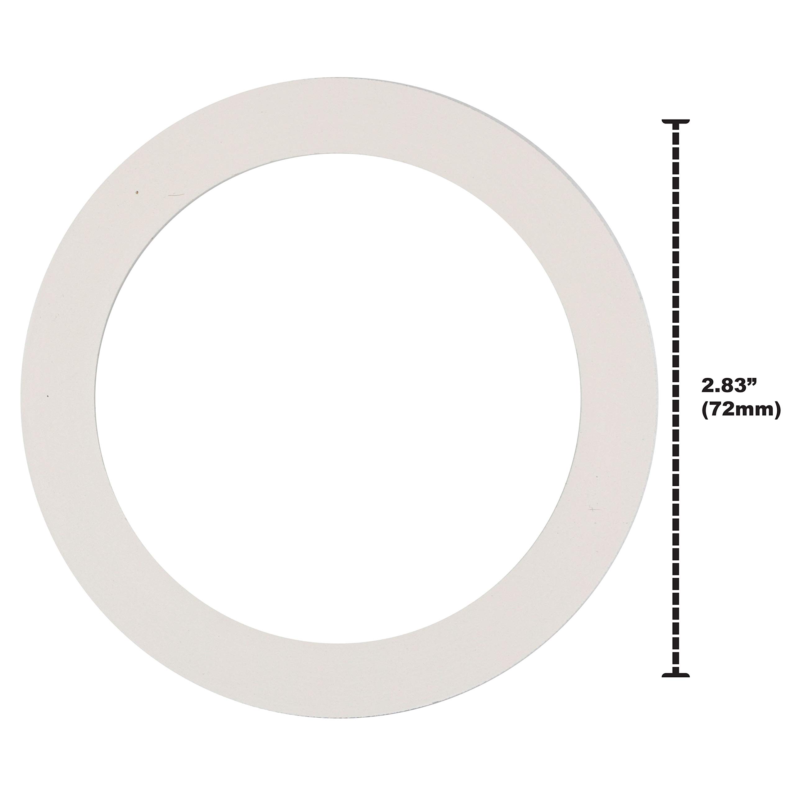 Univen Gasket for Stovetop Espresso Coffee Makers 6 Cup fits Bialetti, Imusa, BC, etc. Made in USA 3 PACK