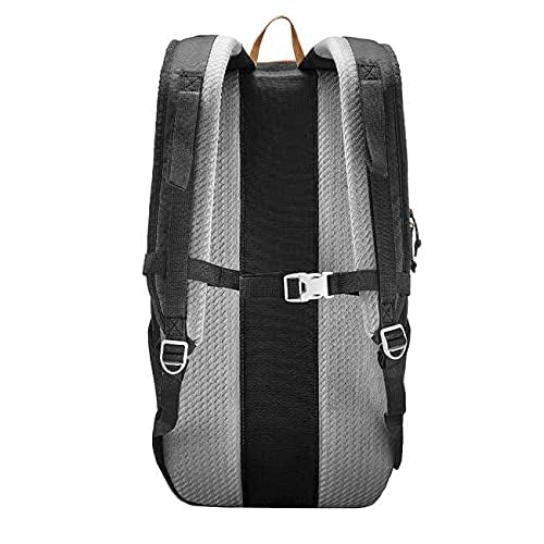 QUECHUA NH100 20L HIKING BACKPACK - BLACK/GREY