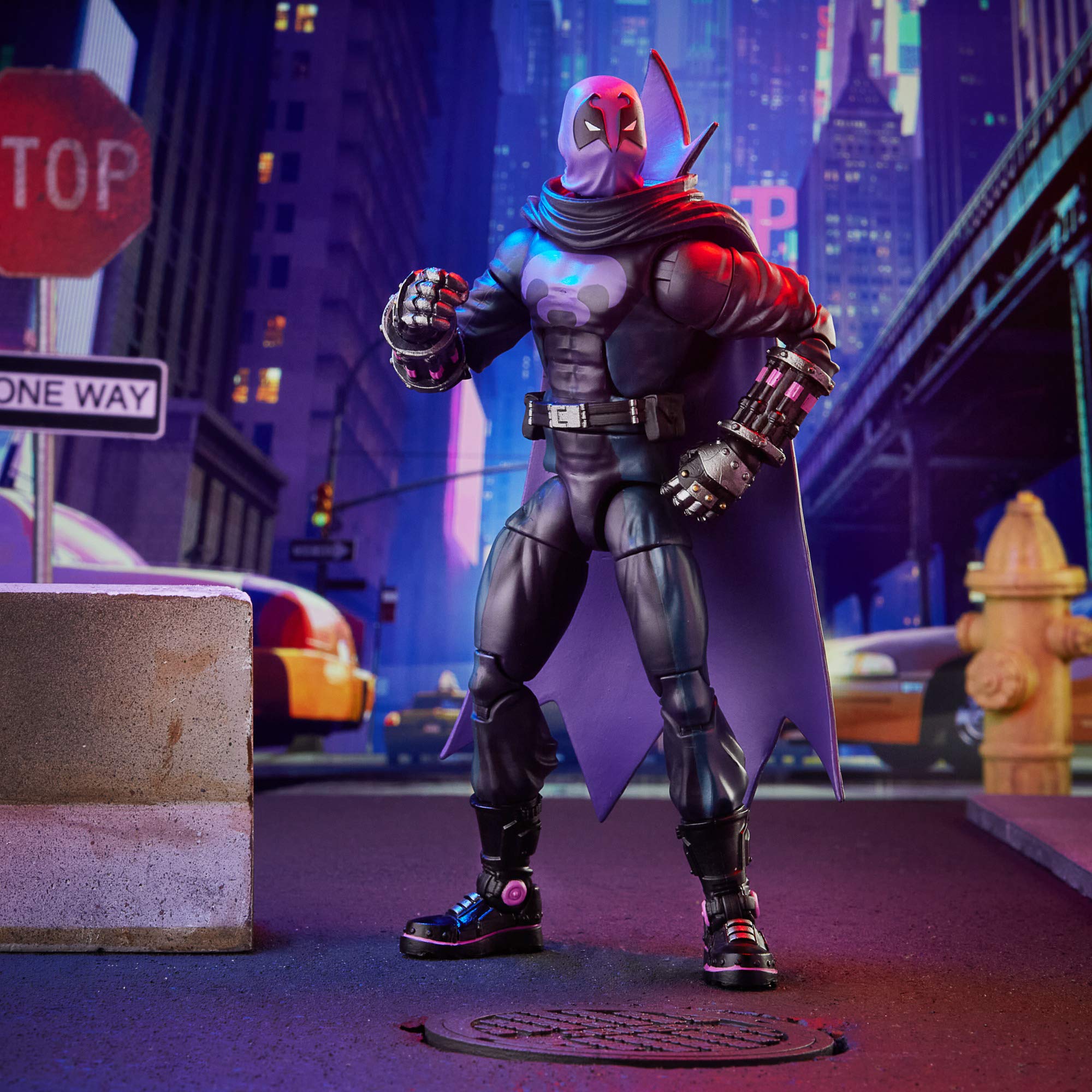 Spider-Man Hasbro Marvel Legends Series Into The Spider-Verse Marvel’s Prowler 6-inch Collectible Action Figure Toy for Kids Age 4 and Up