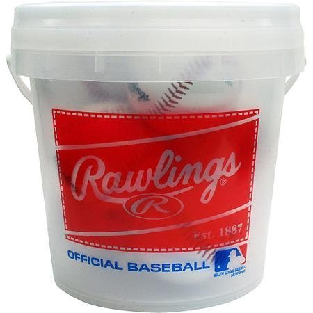Rawlings 8 Pack Bucket of Balls