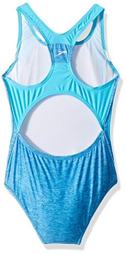 Speedo Girl's Swimsuit One Piece Infinity Splice Thick Strap