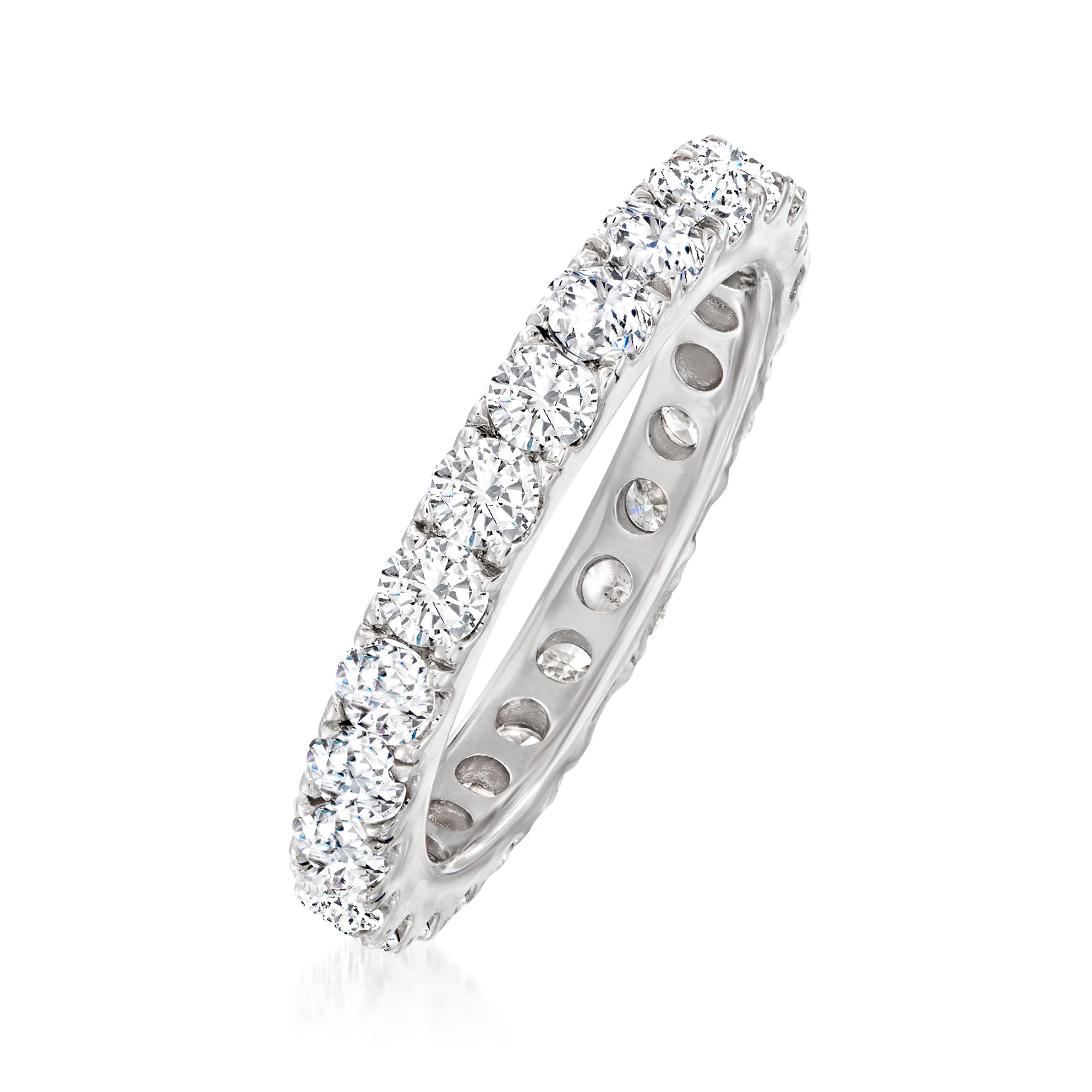 Ross-Simons Diamond Eternity Band Made in 14kt White Gold