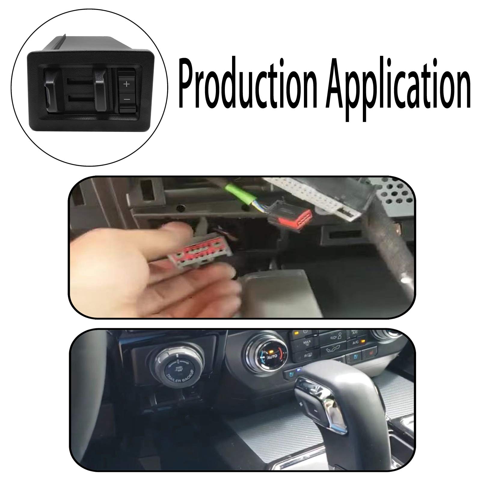 WEILEITE in-Dash Trailer Brake Controller Module Kit Compatible with Ford F150 2015-2020 Replaces JL3Z-19H332-AA JL3Z19H332AA JL3Z2C006AA FL3Z-2C006-AA