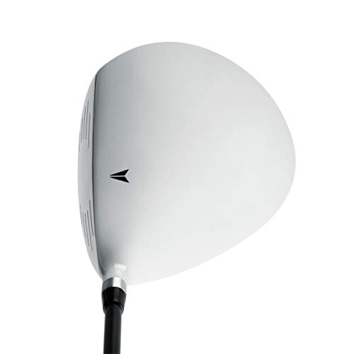 Powerbilt TPS Supertech 10.5 Degree Right Handed Offset Driver Golf Club for Men, Black/Red Includes Head Cover