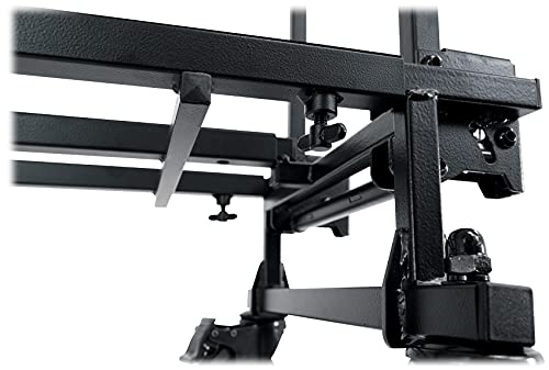 ROCKVILLE Rock Cart Pro DJ Equipment Transport Roller Car 700 LB Capacity