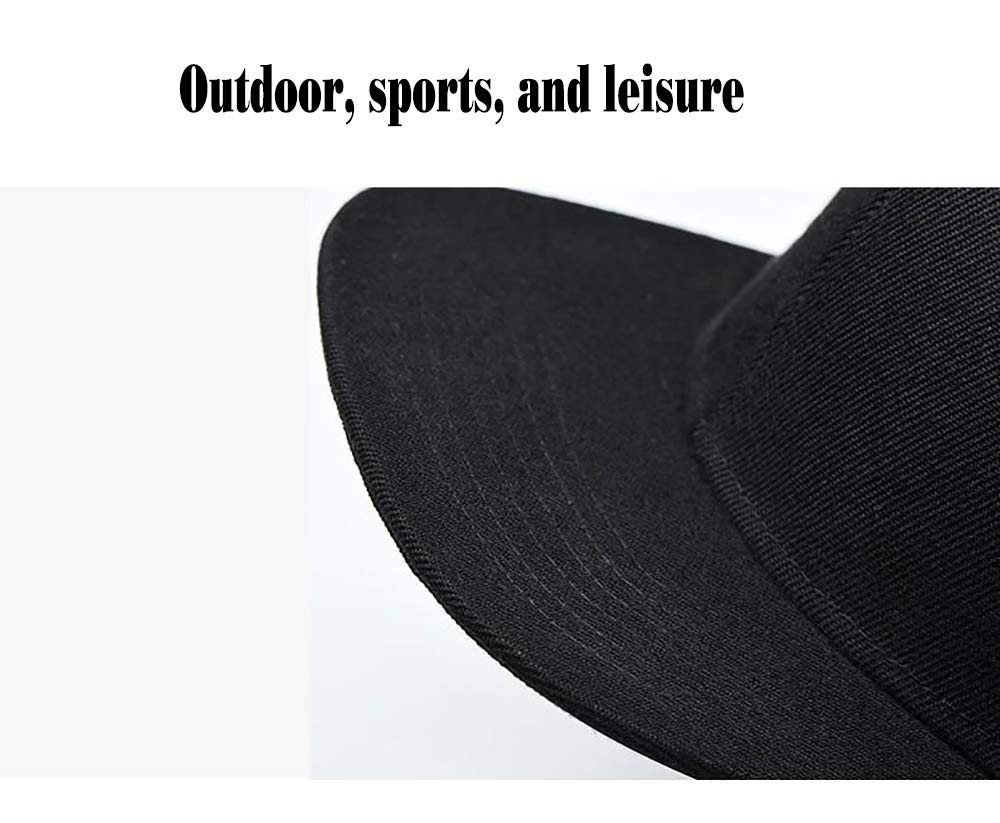 Unisex Adjustable Skull Middle Finger Baseball Cap Classic Dad Hat New Trucker Hats Black