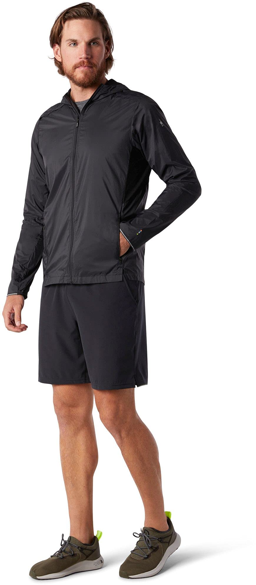 Smartwool Men's Merino Sport Ultra Light Hoodie Black M