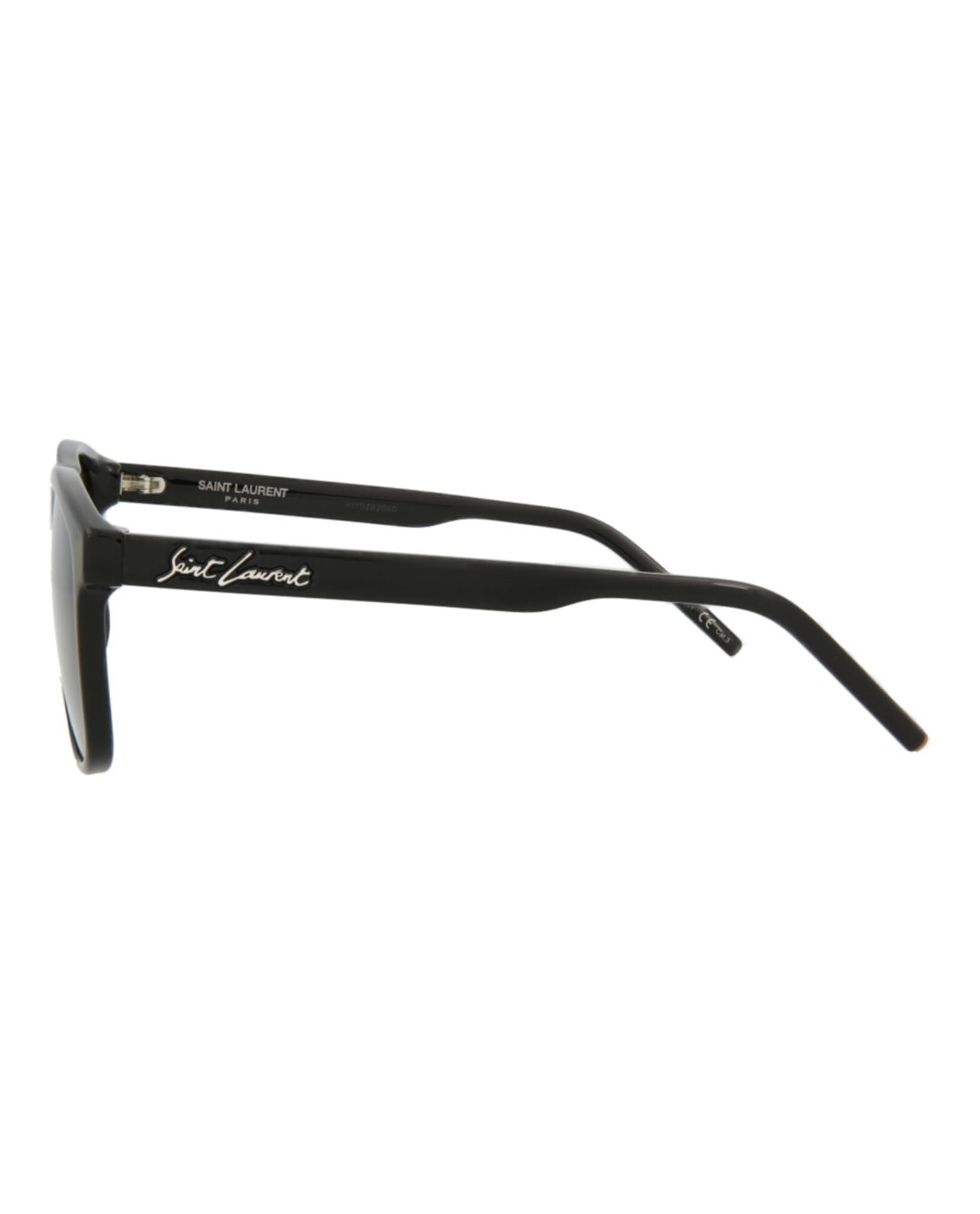 Saint Laurent Aviator Sunglasses Black Black Black Luxury Eyewear Made In Italy Injection Frame Designer Fashion for Everyday Luxury