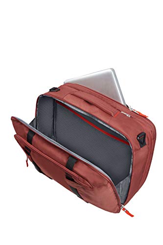 Samsonite Unisex_Adult Laptop Backpacks, Red (Barn Red), 15.6 Zoll erweiterbar (45 cm-34 L)