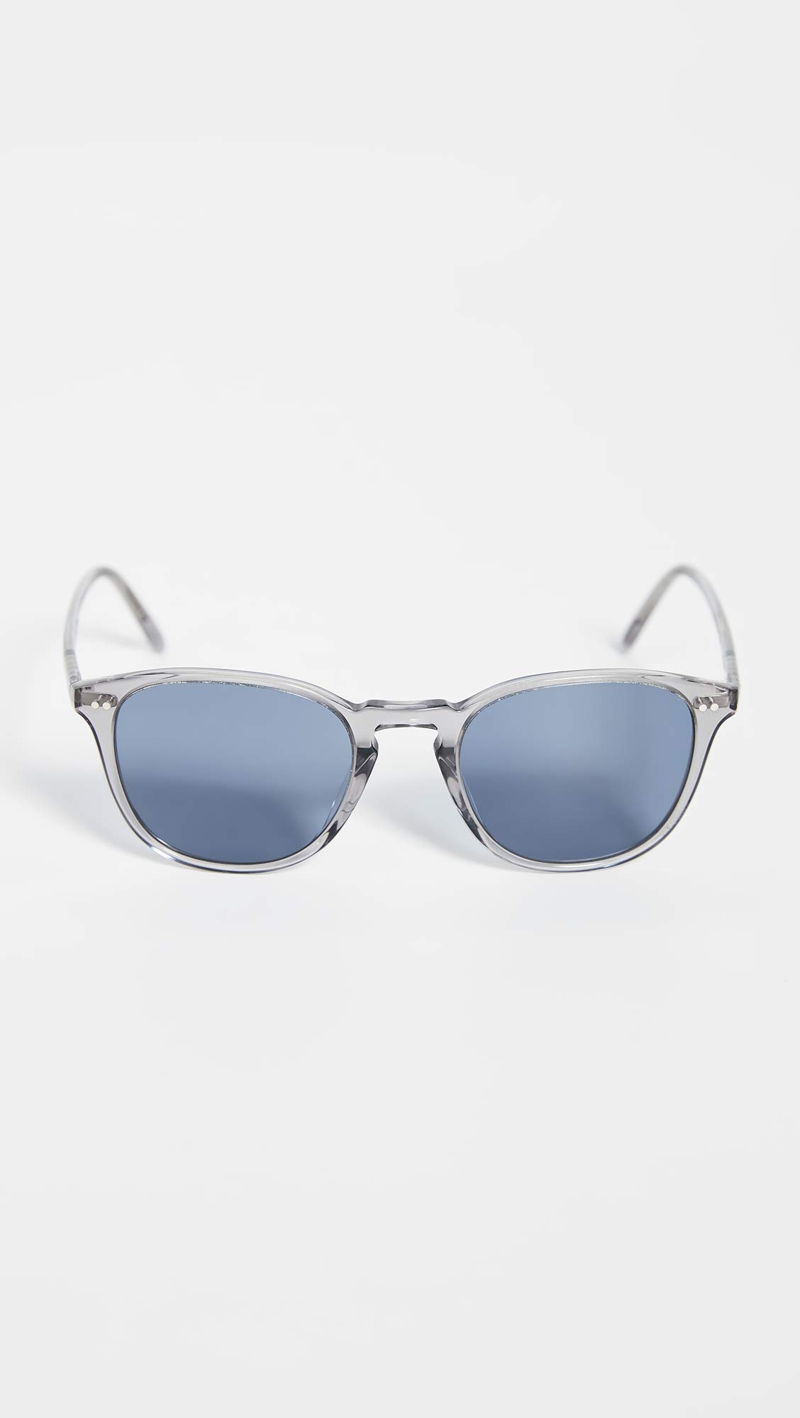 Oliver Peoples Eyewear Men's Forman LA Polarized Sunglasses, Workman Grey/Blue Polar, One Size