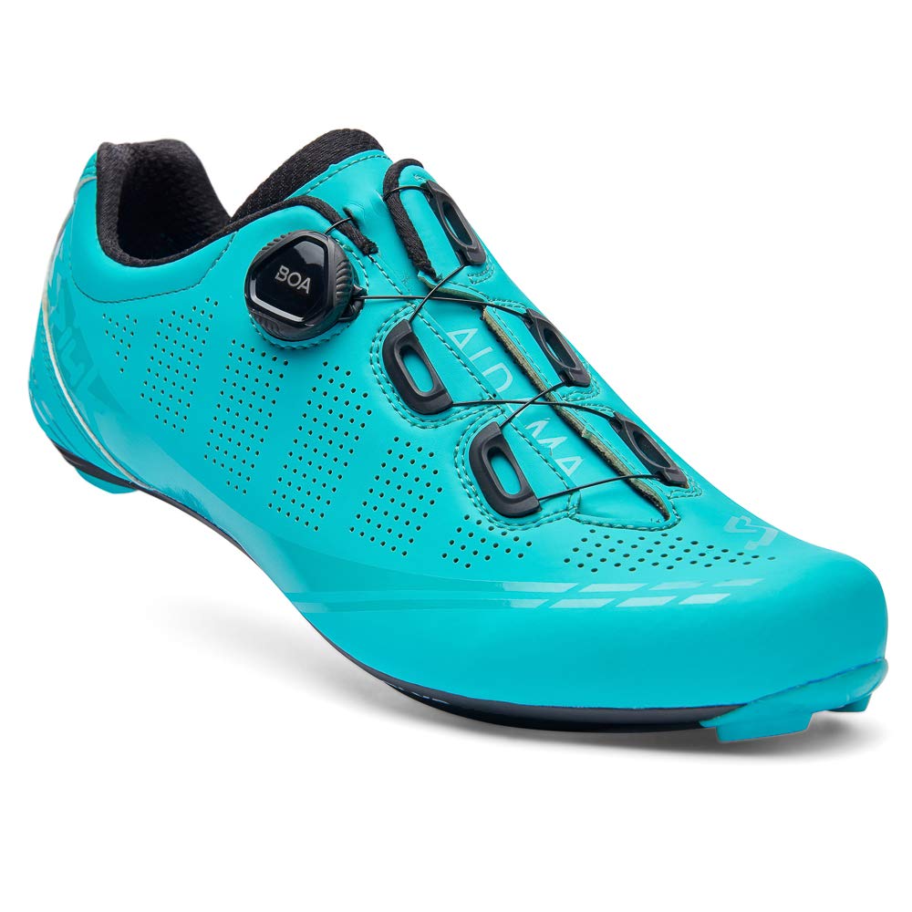 Spiuk Sportline Road C Road Shoe ALDAMA Carbon,Adults Unisex, Turquoise Matte,T. 38