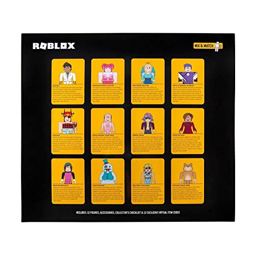 Roblox Celebrity Collection - Series 4 Figure 12pk (Roblox Classics) (Includes 12 Exclusive Virtual Items)