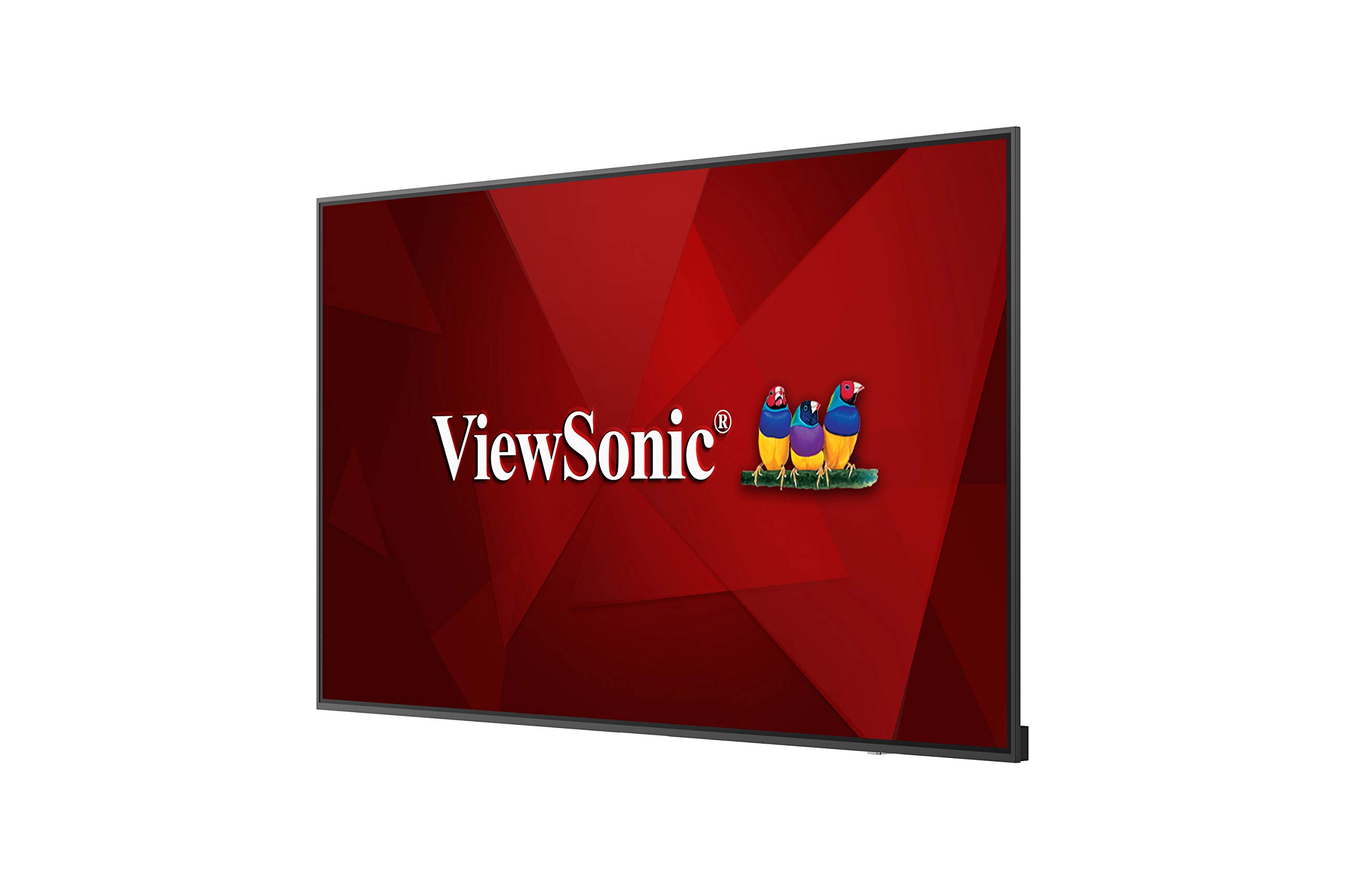 ViewSonic CDE7520 75 Inch 4K Ultra HD Wireless Presentation Display,Black, Black