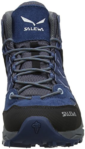 Salewa JR ALP Trainer MID GTX Trekking & Hiking Boots, Dark Denim Charcoal, 2 US Unisex Big Kid