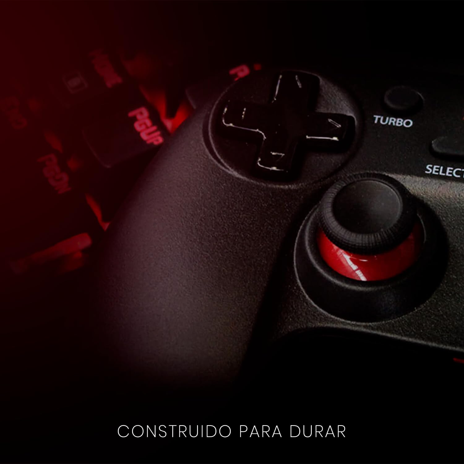 Redragon G807 Gamepad, PC Game Controller, Joystick with Dual Vibration, Saturn, for Windows PC, PS3, Playstation, Android, Xbox 360 (Black, Wired)