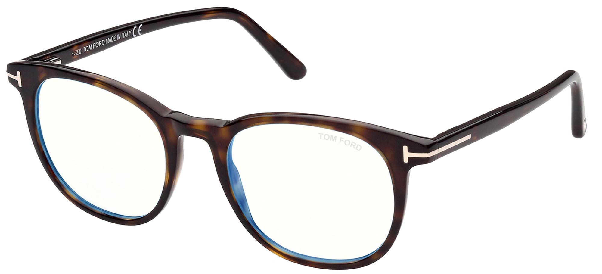 Tom Ford FT 5754-B BLUE BLOCK Dark Havana/Blue Filter 53/19/145 unisex Eyewear Frame