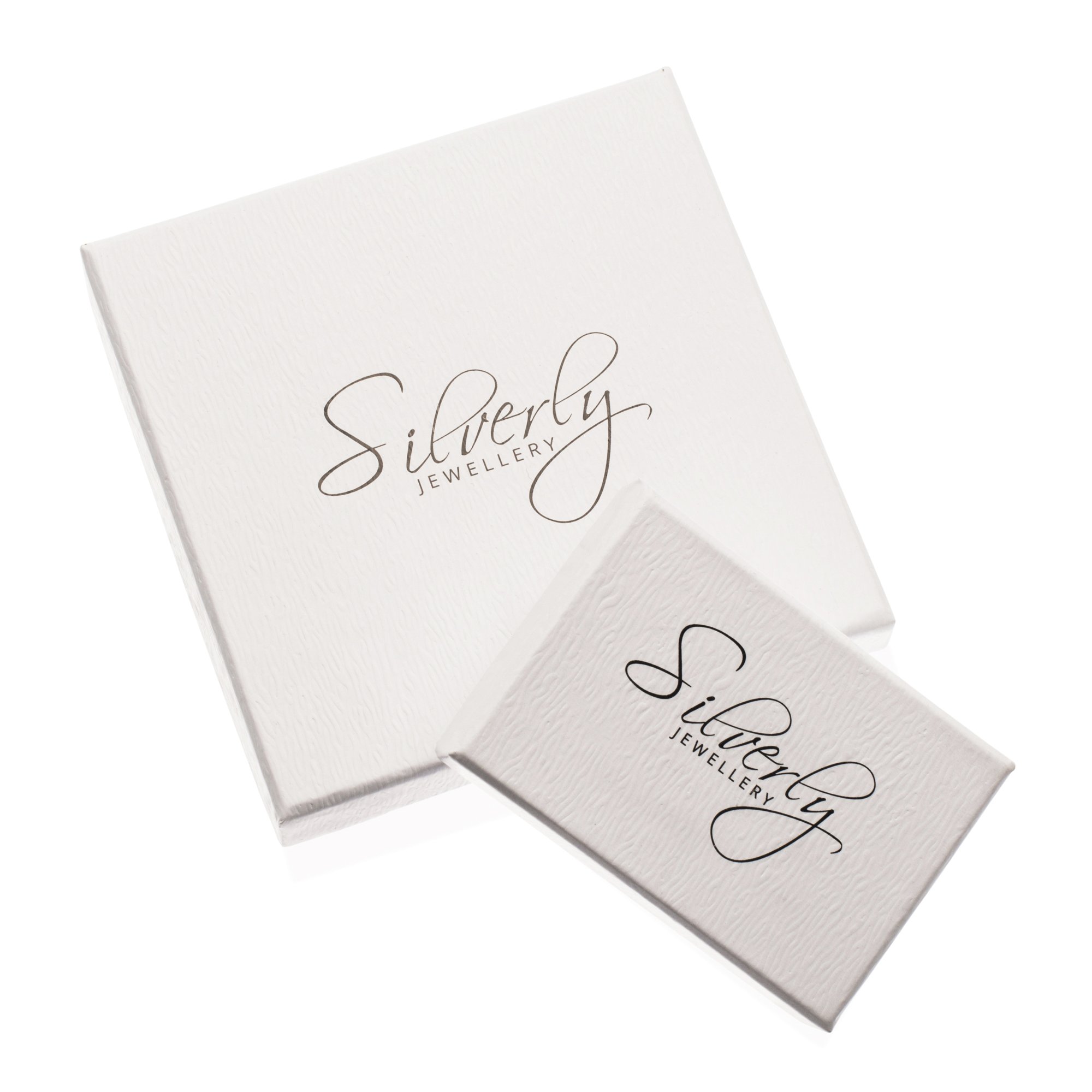 Silverly Women's 925 Sterling Silver Polished Cute Open Mini Key Stud stud earrings