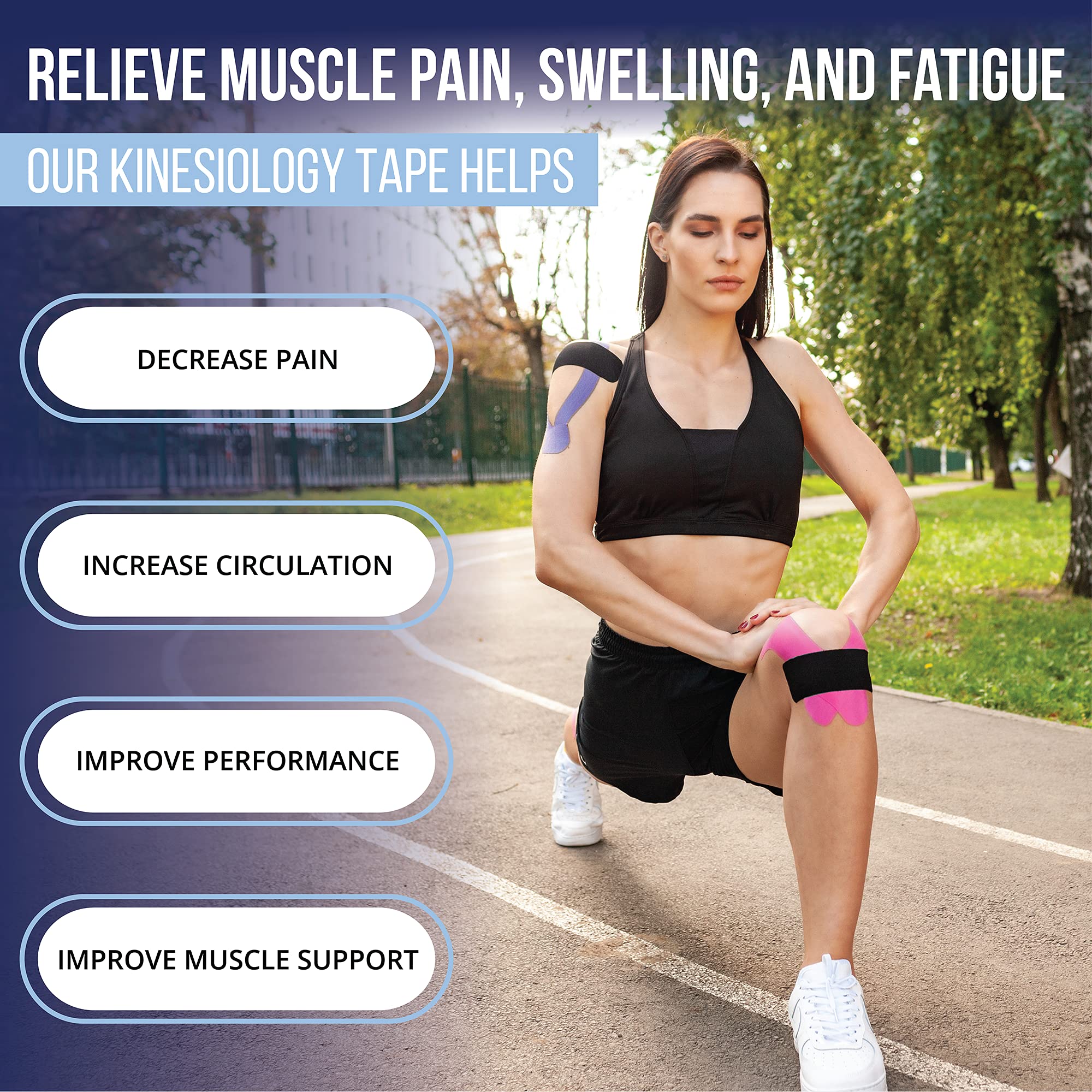 SB SOX Original Cotton Kinesiology Tape Roll β Best Latex Free Athletic Tape for Muscles/Joints β Waterproof, Stretchy, and Gentle on Skin (16ft) (Nude)