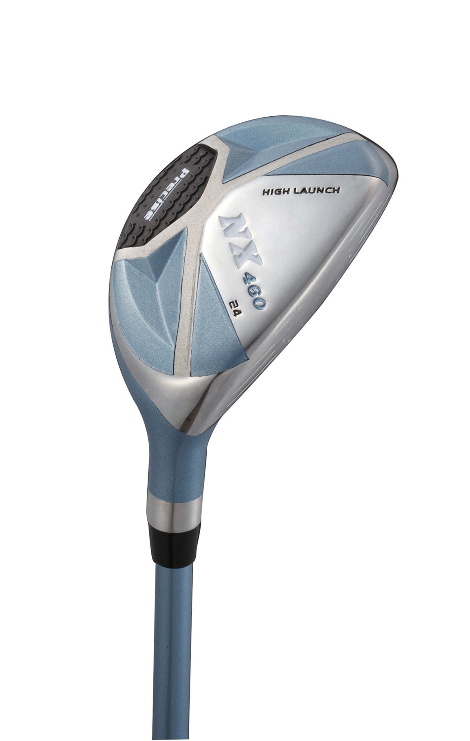 Precise NX460 Ladies Womens Complete Golf Clubs Set Includes Driver, Fairway, Hybrid, 4 Irons, Putter, Bag, 3 H/C's - 2 Sizes - Regular and Petite Size! (Right Hand Petite Size 5'3" and Below)
