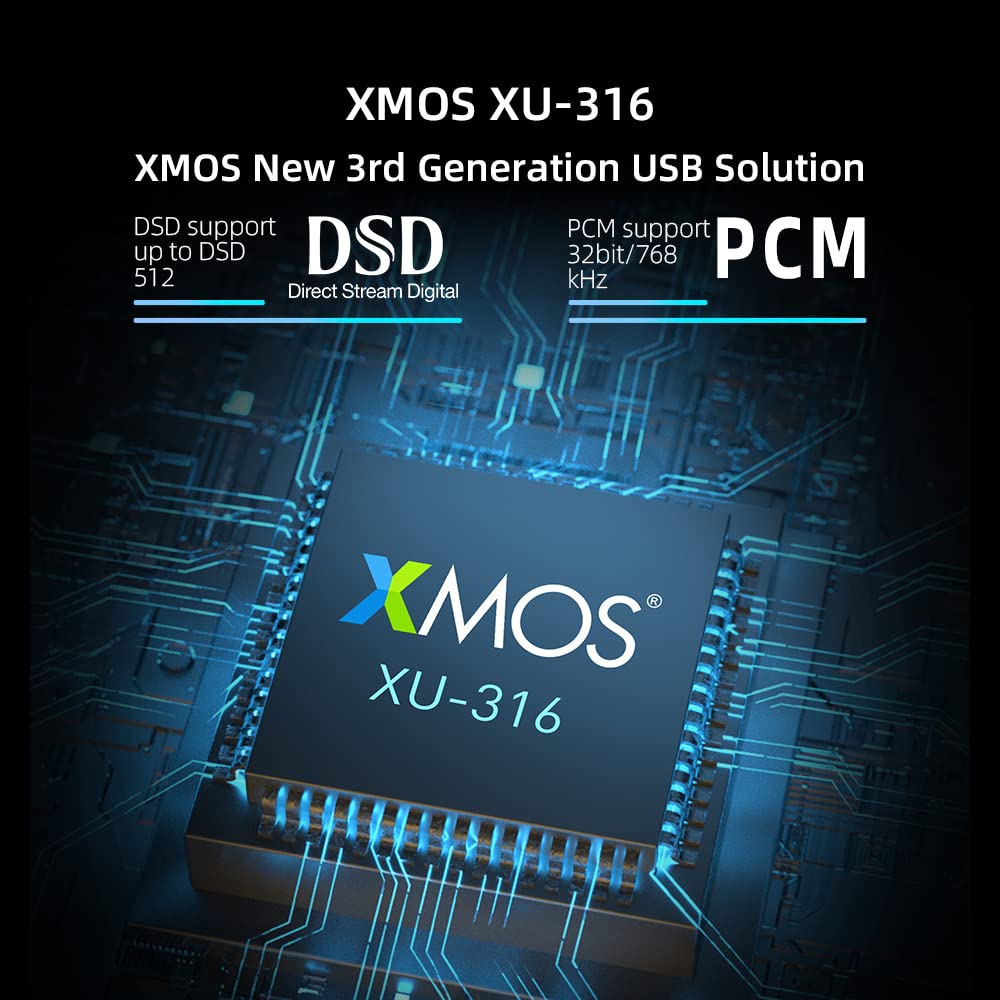 S.M.S.L SMSL D400ES,ES9039MPRO Chip,Bluetooth Hifi Fever MQA Balanced dac Pure Decoder,USB/Optical/Coaxial,OPA1612A (with remote control)