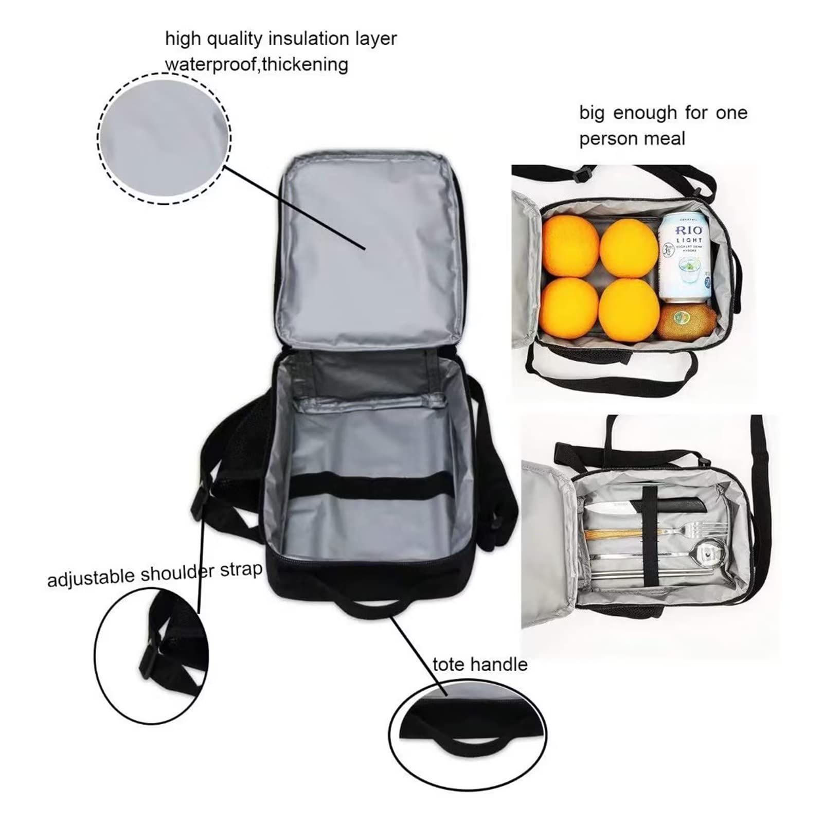 ZPINXIGN Galaxy Wolf Middle School Backpack for Girls Boys 8-10 3 in 1 School Bag Set Kids Backpack with Lunch Box Pencil Case Junior Teens Bookbags