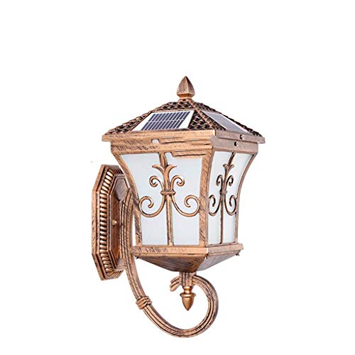 sccs Outdoor Wall Outdoor Villa Garden Balcony Lamp Home Terrace LED Solar Light Control lamp
