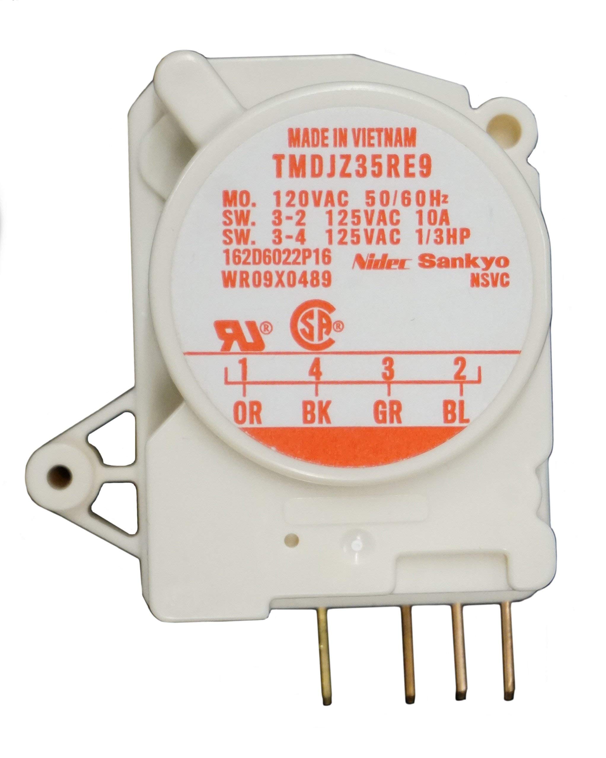 WR09X0489 Refrigerator Defrost Timer for Refrigerators