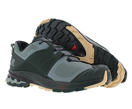 Salomon XAILD Trail Running Shoes for Women, Trooper/Green Gables/Almond Cream, 9.5
