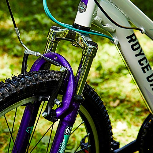 ROYCE UNION RTT 24" Womens 21-Speed Mountain Bike, 15 Inch Aluminum Frame, Trigger Shift, White (74418)