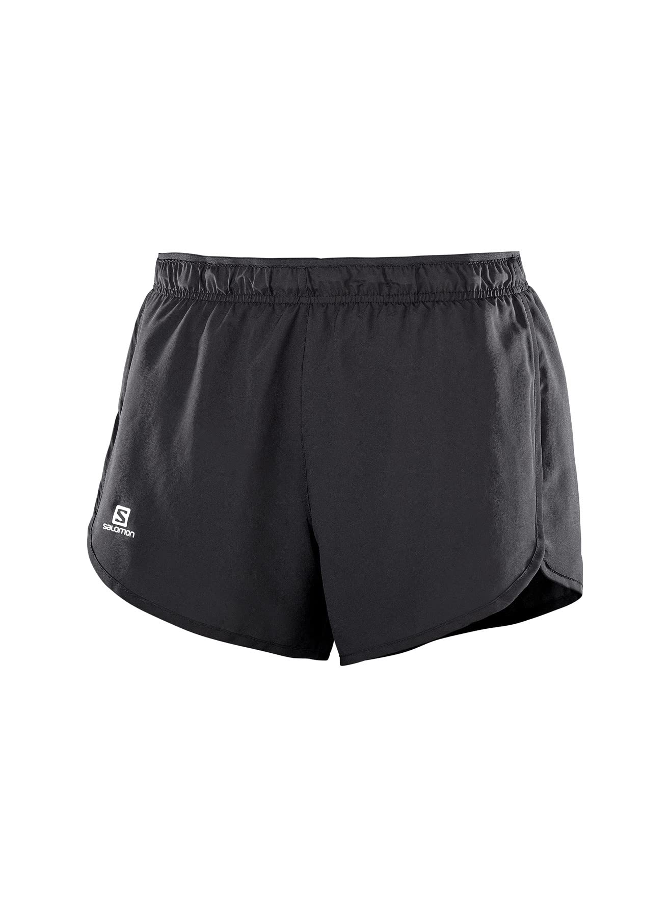 Salomon Women's Agile Running Shorts, Black, XS