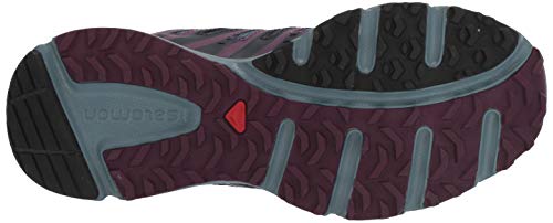 Salomon Women's X-Mission 3 Trail Running Shoes, Sargasso Sea/Bluestone/Dark Purple, 5