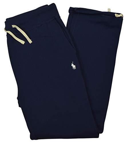 Polo Ralph Lauren Mens Fleece Athletic Pants (Large, Navy)