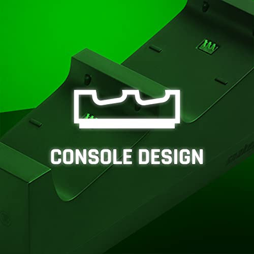 Snakebyte Xbox One Twin:Charge X - Charging Station for Xbox One and Xbox One Elite Controller - Includes 2 Rechargeable Batteries - LED Charging Indicator - Overcharge Protection – USB-C