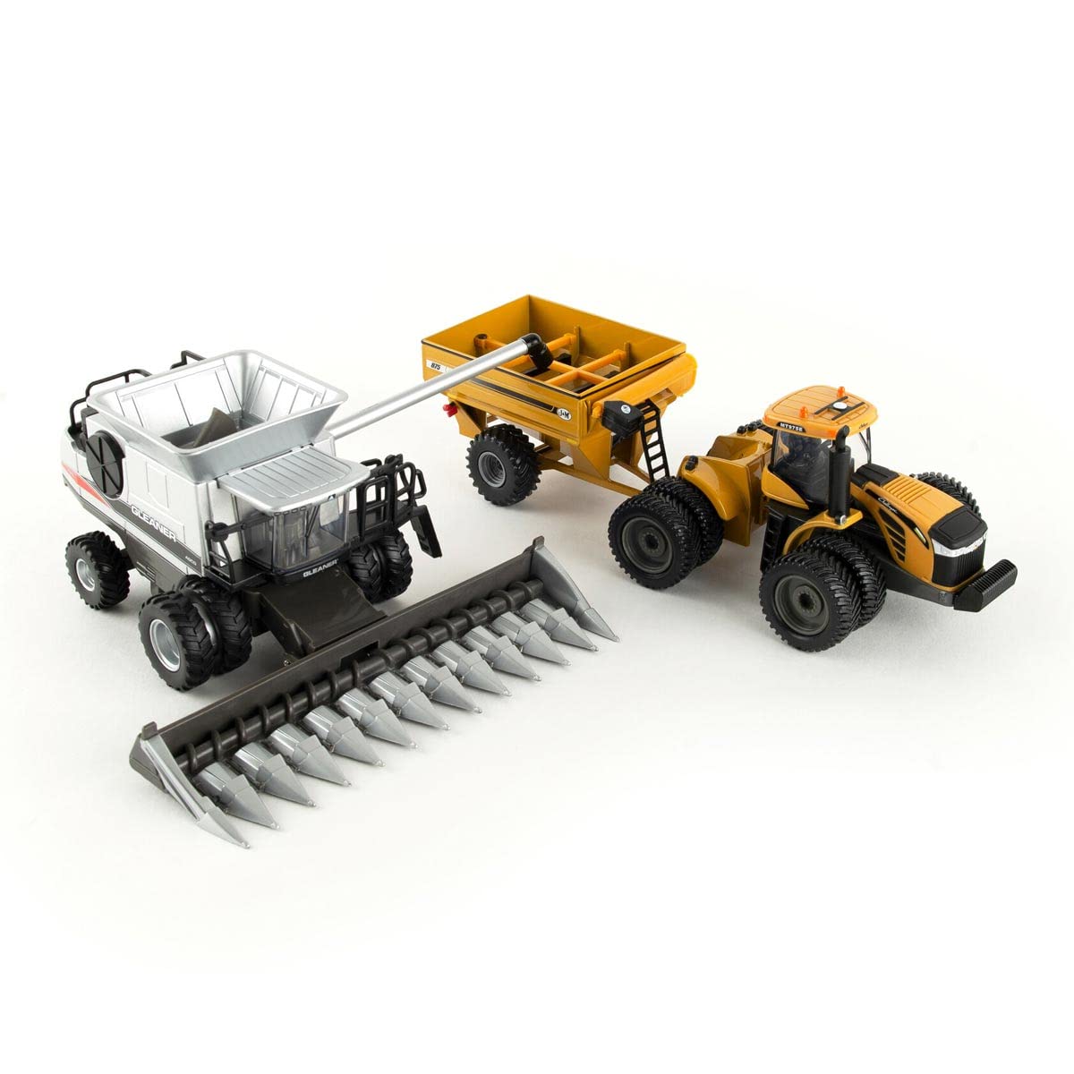 TOMY 1/64 AGCO 4 Piece Harvesting Set with Gleaner A86 Combine 16420