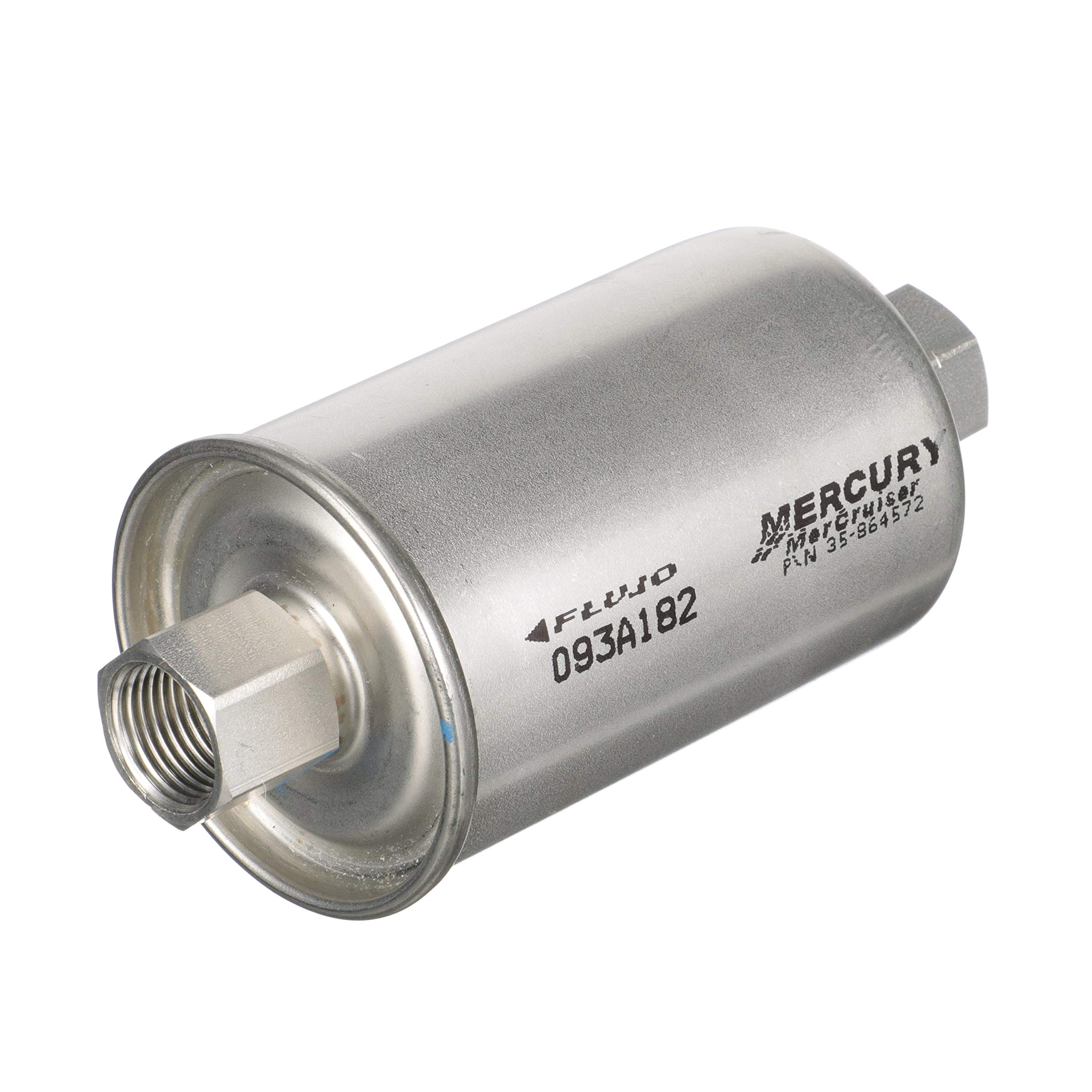 Quicksilver 864572 Replacement in-Line Fuel Filter for MerCruiser Stern Drive and Inboard Gasoline Engines