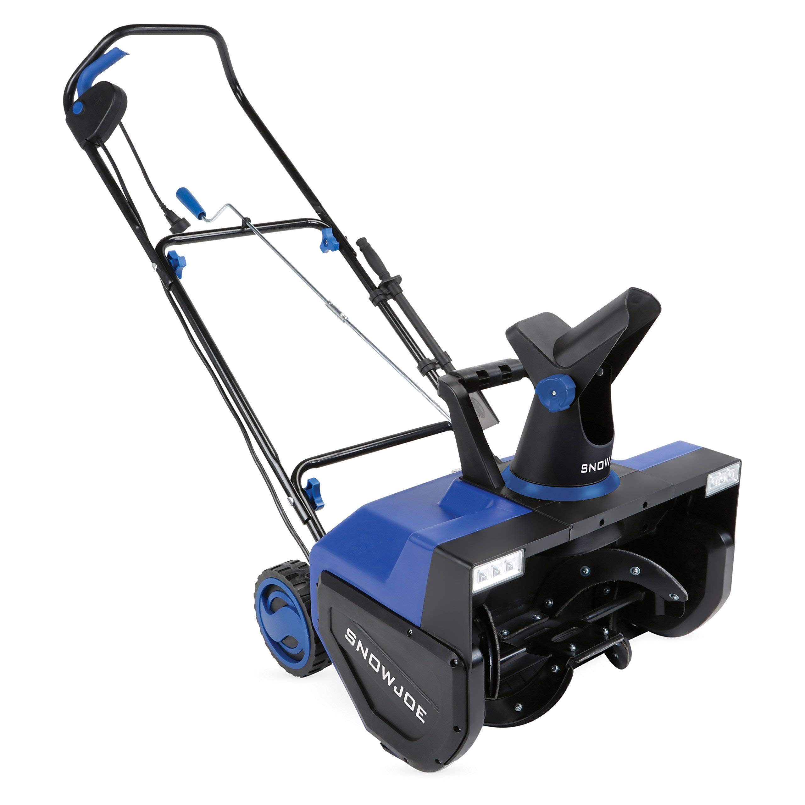 Snow Joe SJ627E Electric Snow Thrower | 22-Inch | 15-Amp | w/Dual LED Lights - (Renewed)