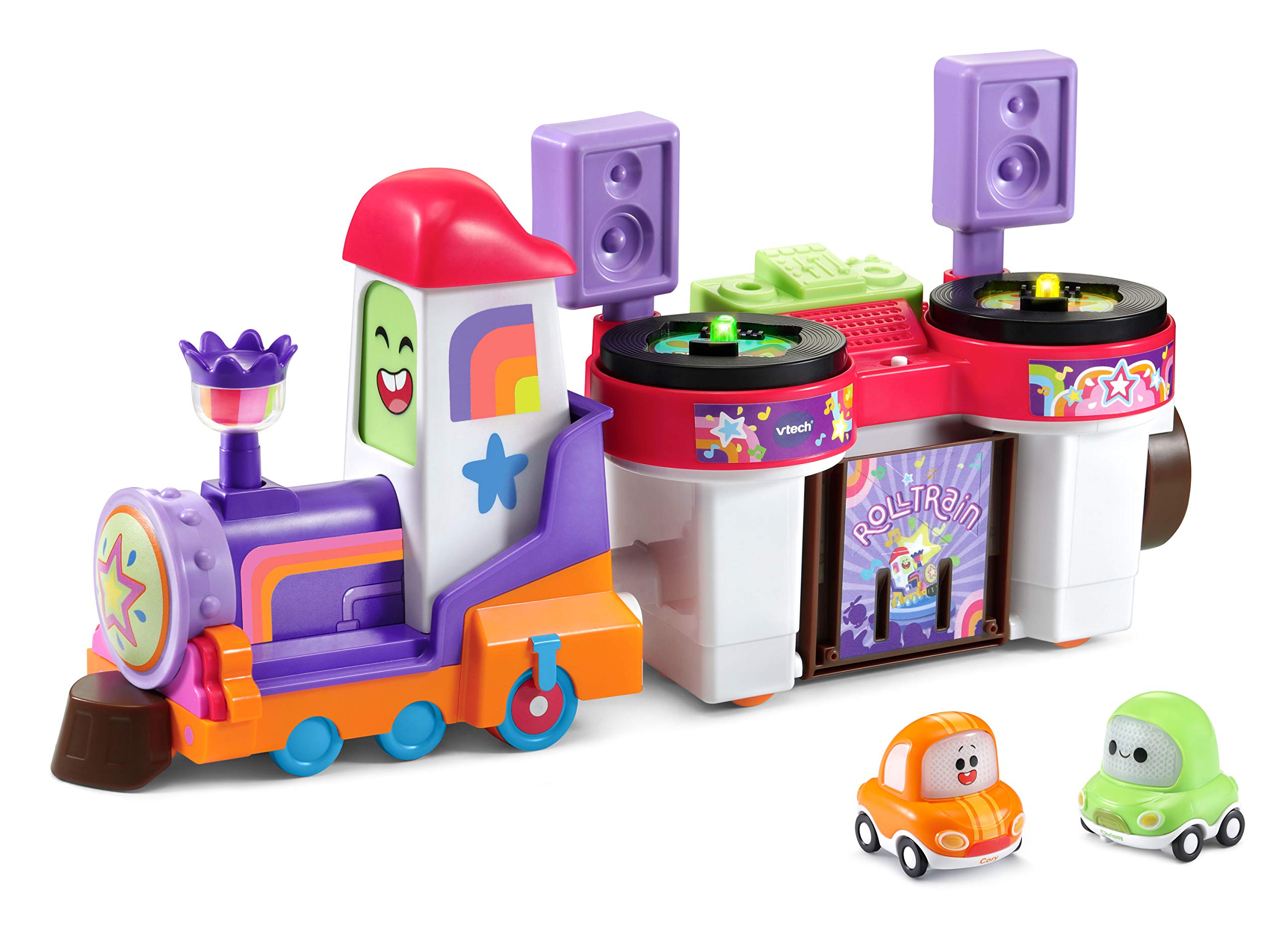 VTech toot-toot Cory CarsonĀ® dj Train trax & The roll Train for Children and